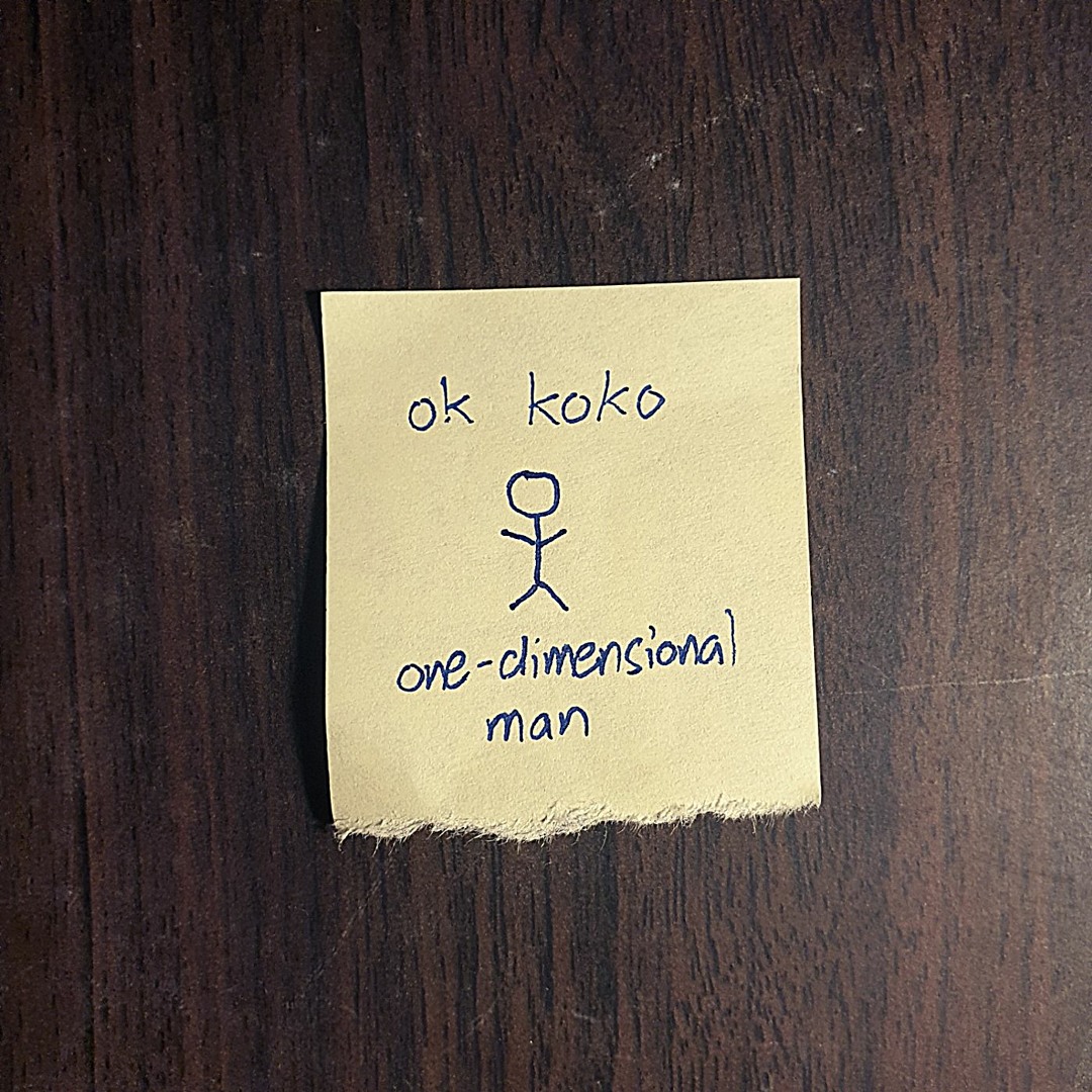 Stream one-dimensional man by OK Koko | Listen online for free on ...