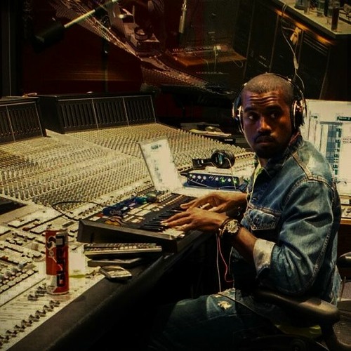 Kanye In The Studio