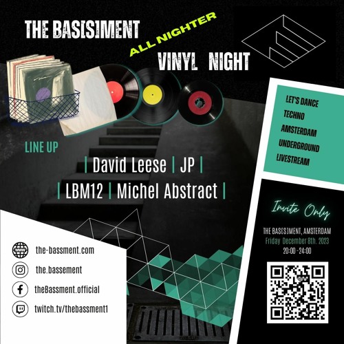 Stream Vinyl Night 8 December 2023 David Leese by The Bas[s]ment ...