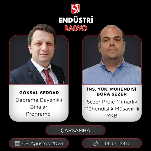 Stream İnşaat Yüksek Mühendisi Bora Sezer - Depreme Dayanıklı Binalar ...