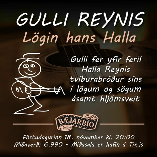 Stream Öðruvísi en ég - Gulli Reynis og Reynir by Reynir | Listen online for free on SoundCloud