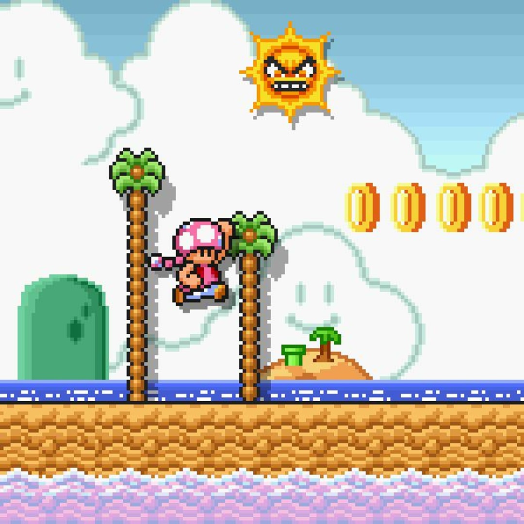 Stream Super Mario Bros. 1 - Beach Theme by SMM2 16-Bit | Listen online ...