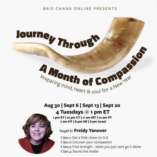 Stream Journey Through a Month of Compassion: 8/30/2022 - Get a little ...