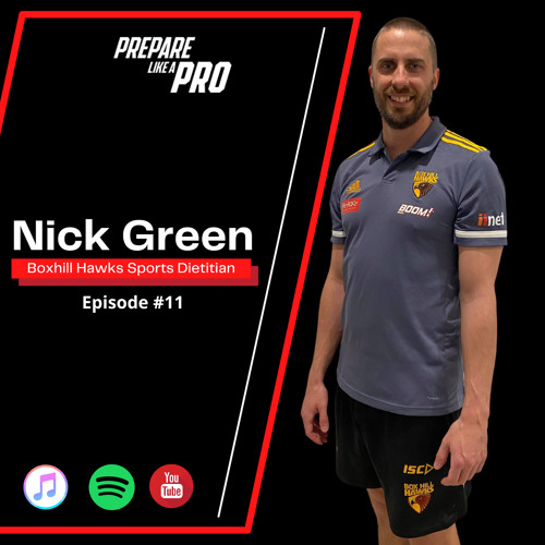 Stream episode #11 - Nick Green VFL Sports Dietitian for the Boxhill ...