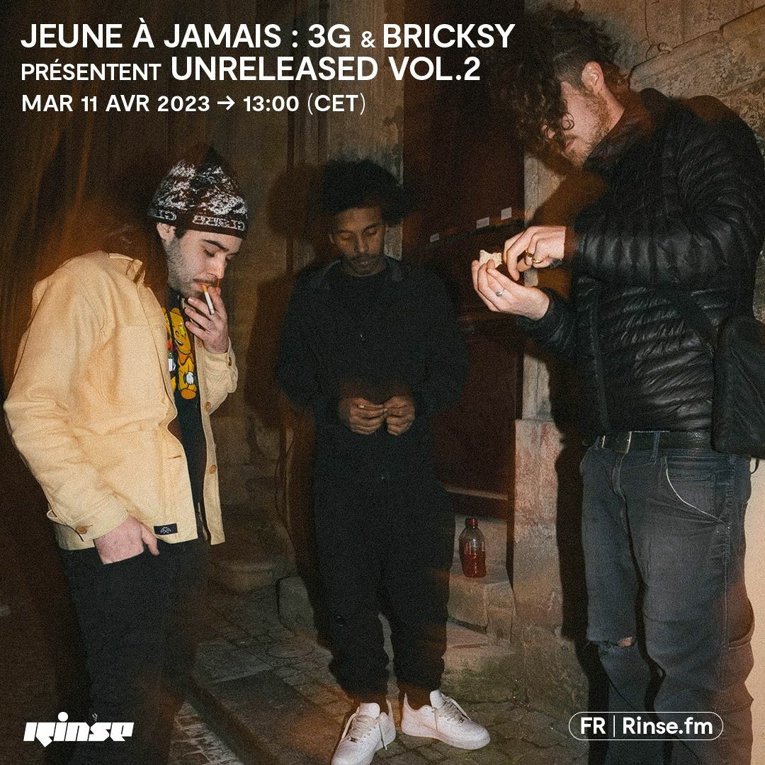 Stream Jeune à Jamais : 3g & Bricksy présentent UNRELEASED VOL.2 - 11 ...
