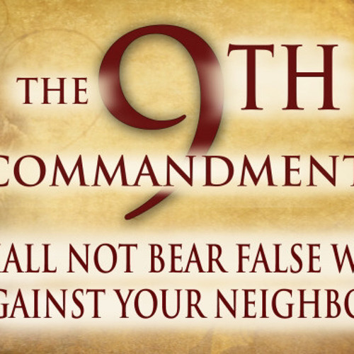 Stream The 9th Commandment + Prayer [17/04/20] by Clough Presbyterian ...