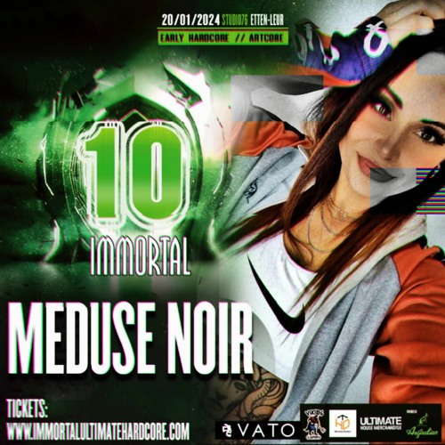 Stream MeDuse Noir-'𝟏𝟎 𝐲𝐞𝐚𝐫𝐬 𝐢𝐦𝐦𝐨𝐫𝐭𝐚𝐥@Studio76 Etten-Leur NL (revisited ...