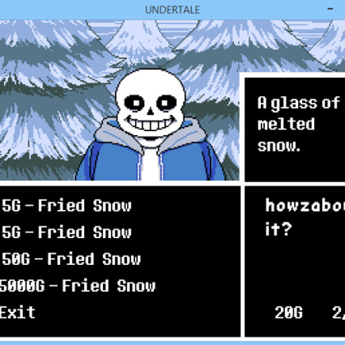Stream Sans Shop by Viperx2(for my final magic truck watch me vanish ...