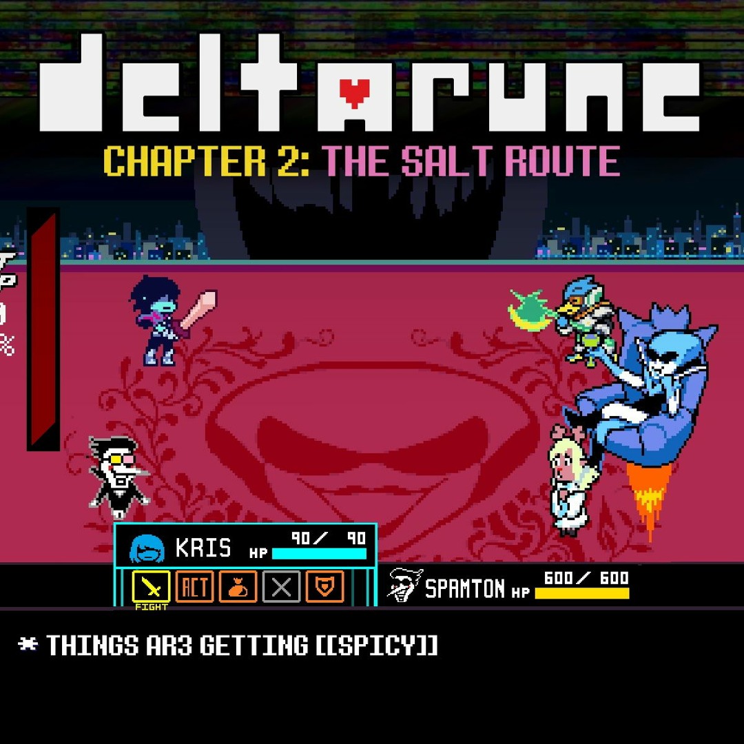 Listen to Deltarune Chapter 2: The Salt Route - Fight Back by smileysqueak (moved accounts) in ...