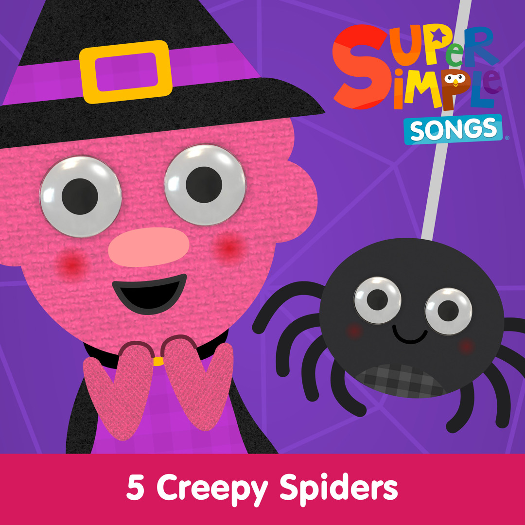 Stream Five Creepy Spiders by Super Simple Songs | Listen online for ...