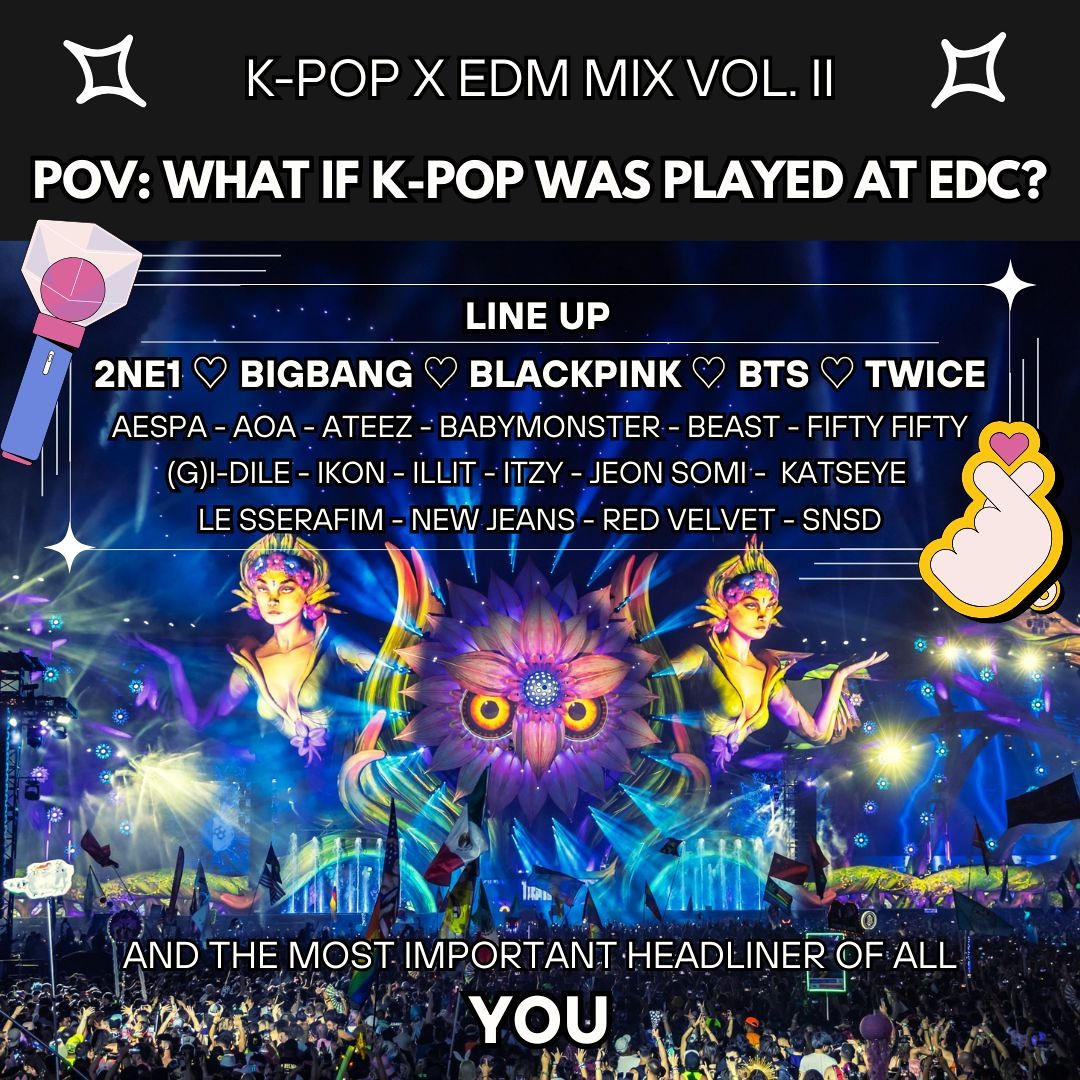 Stream K-POP x EDM Mix Vol. II [Festival Inspired] | POV: What If K-POP was played at EDC? by ...