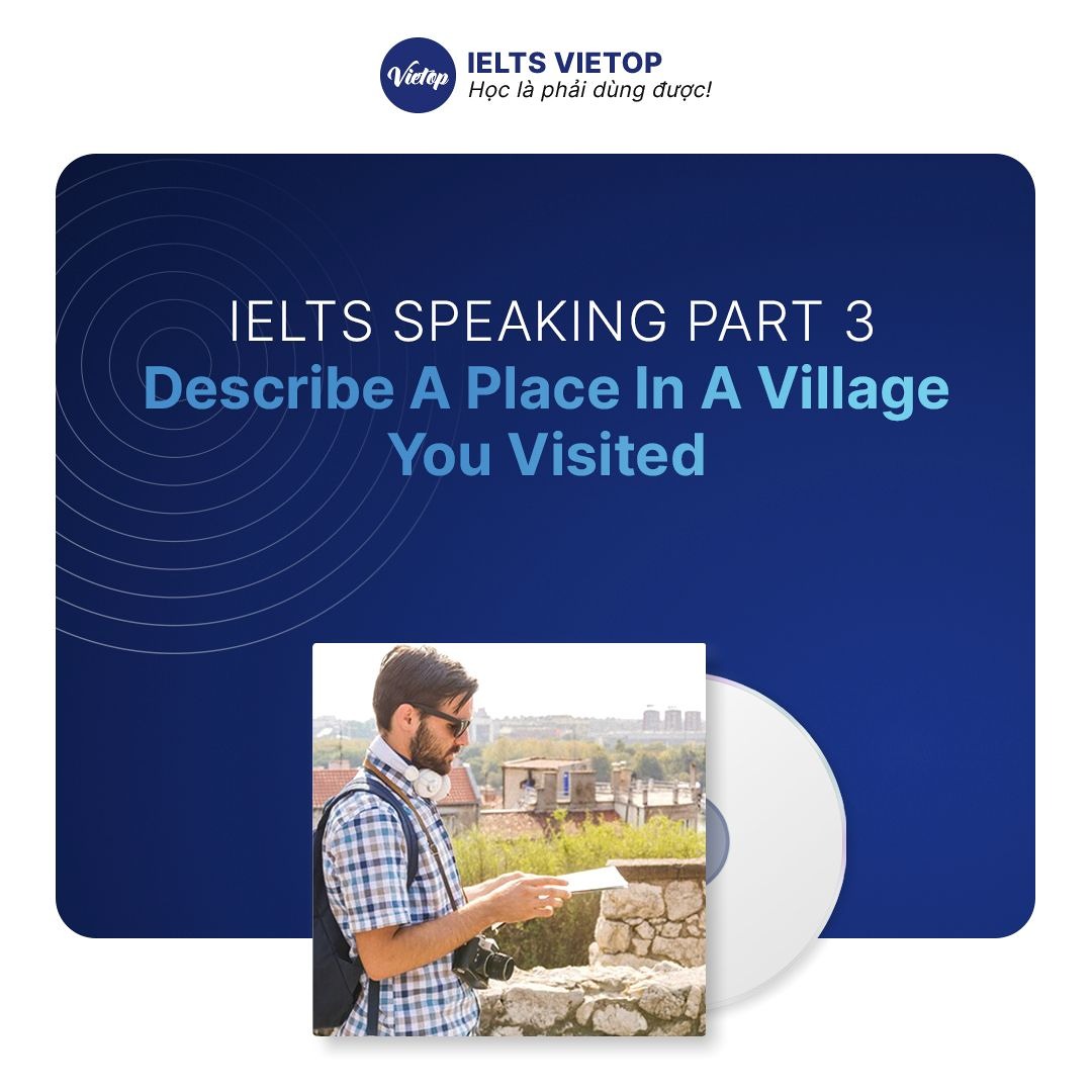 Stream IELTS Speaking Part 3 Sample: Describe A Place In A Village You ...