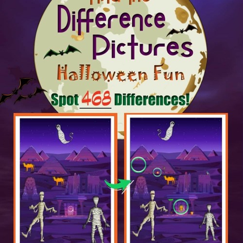 Stream DOWNLOAD/PDF Find The Difference Pictures Halloween Fun: Spot ...