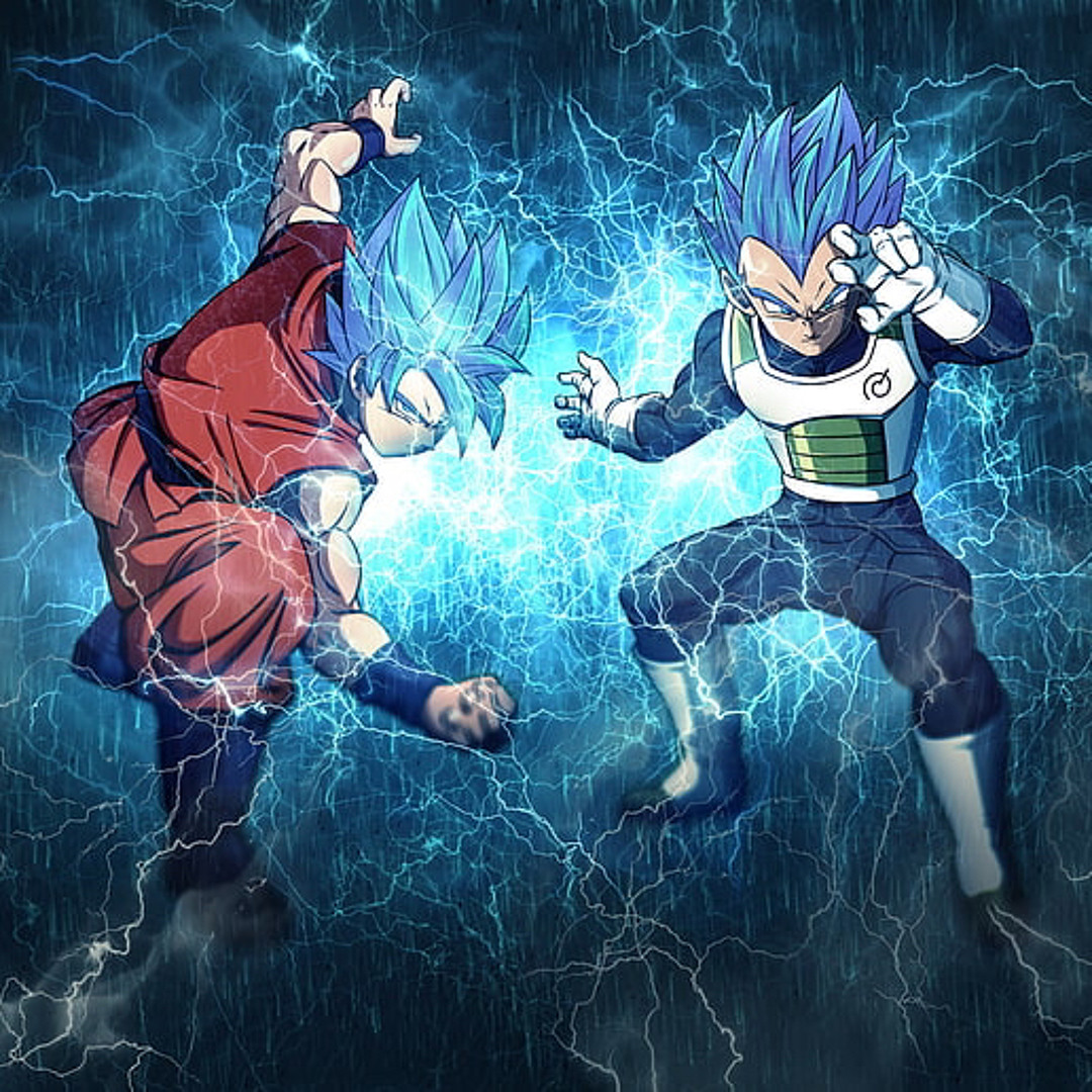 Stream AGL LR Super Saiyan Blue Goku and Vegeta (Vegito Blue) Intro ...