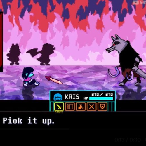 Stream Last Blood - DELTARUNE Death Vs Kris Battle Concept by Anathre ...