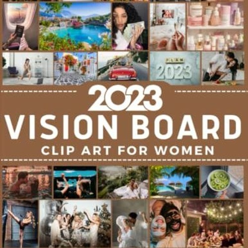 Stream ️ Download Vision Board Clip Art Book 2023 Create Powerful Boho