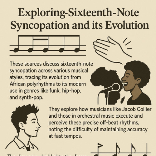 Stream Deep Dive Podcast about Sixteenth-Note Syncopation by NotebookLM from seanfenlon | Listen ...