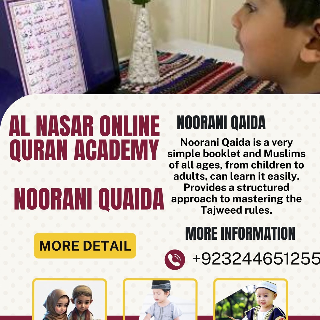 Stream Noorani Qaida Rehmani Qaida |Noorani Qaida With Tajweed ...