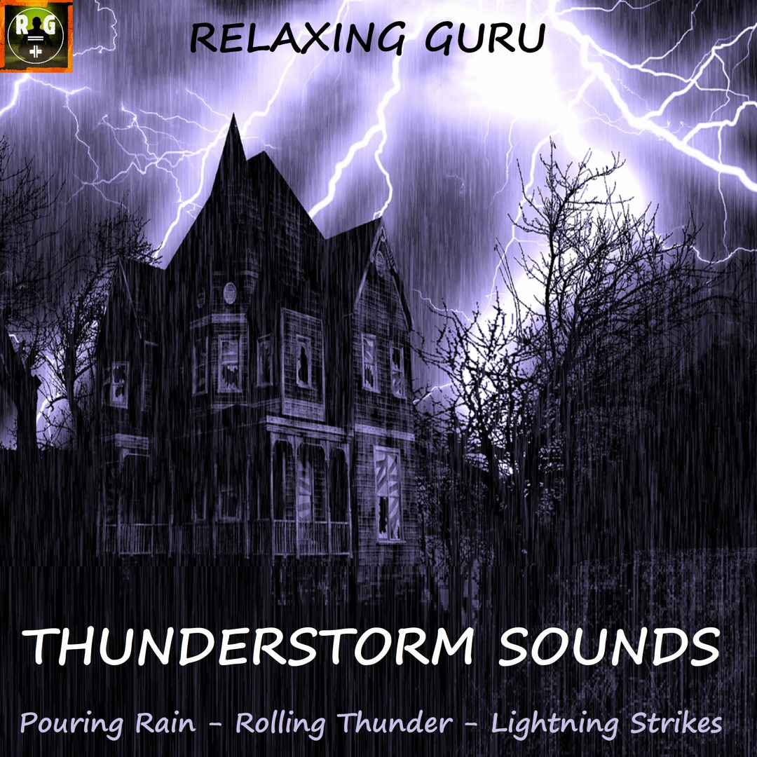 Stream Heavy Thunderstorm Sounds with Rain | White Noise, Deep Thunder and Powerful Lightning ...