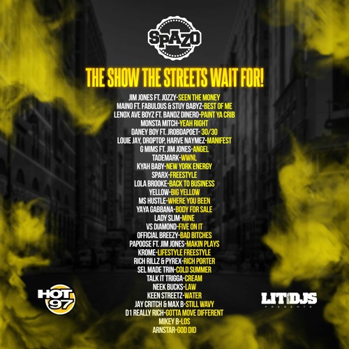 Stream THE SHOW THEY WAIT FOR!!!!! by DJ SPAZO | Listen online for free ...