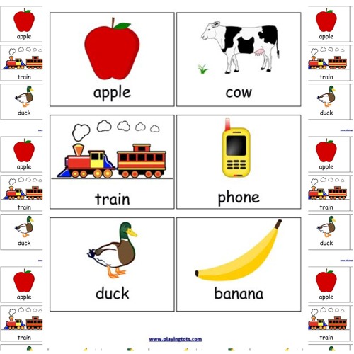 Stream (Get) New First Words Phonics Flashcards for Ages 3-5 from Gracieszmorales | Listen ...