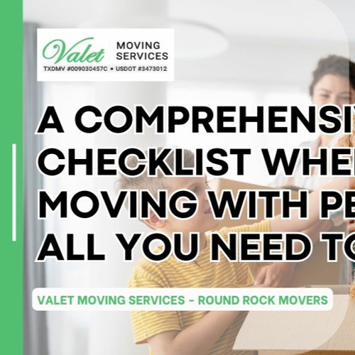 Stream A Comprehensive Checklist When Moving with Pets | All You Need ...