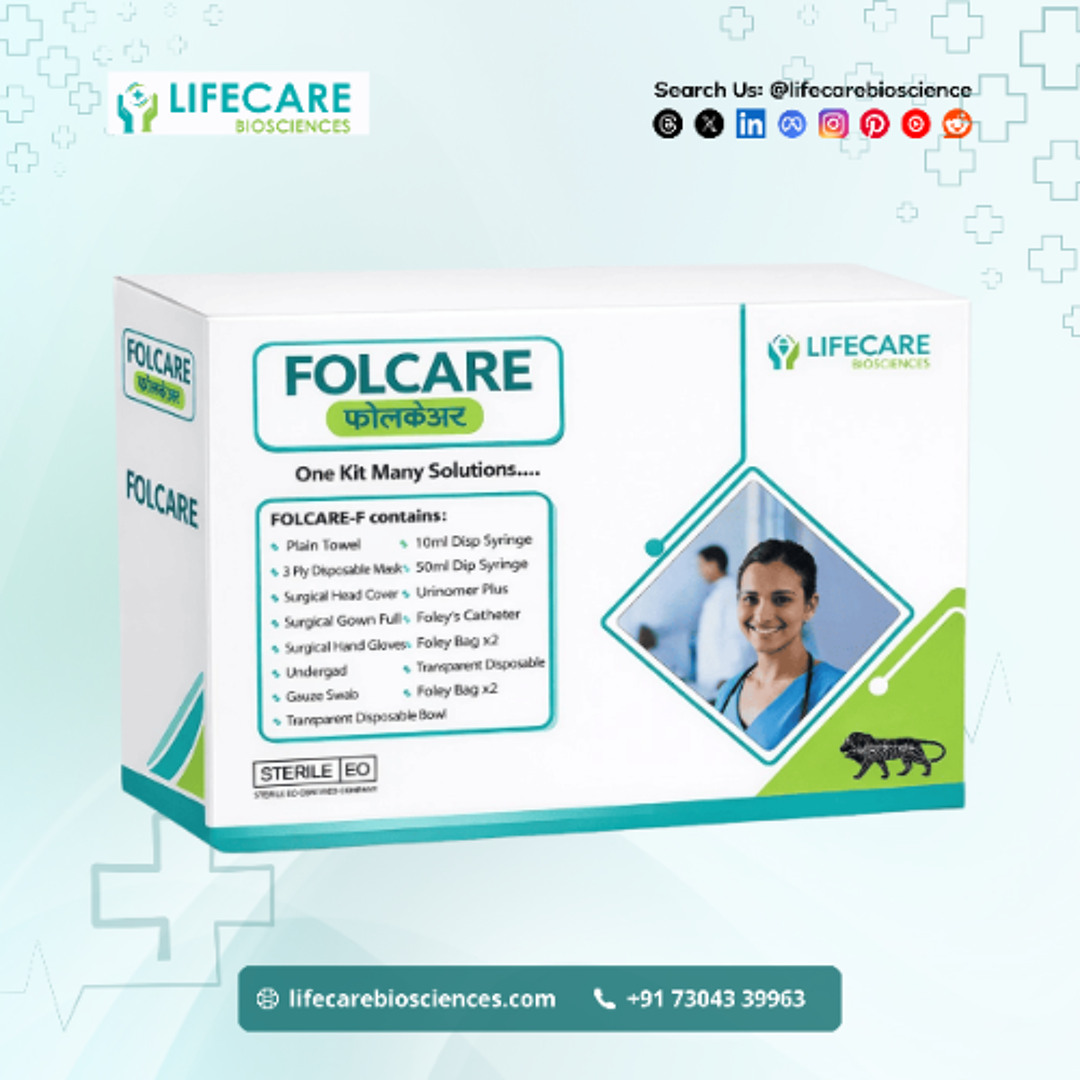 Stream Foley catheter insertion kit from Lifecarebiosciencemarketing ...