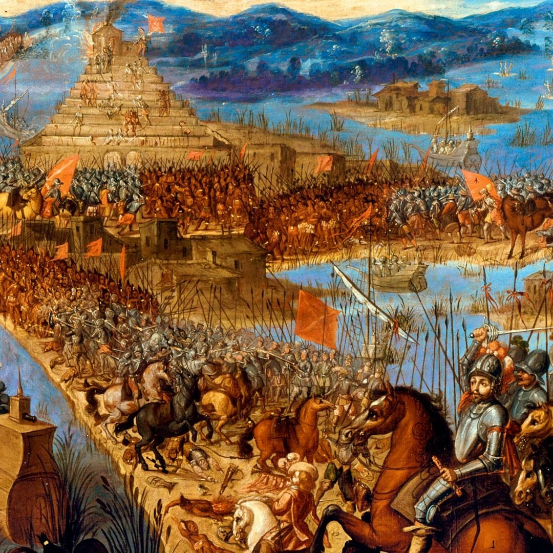 Stream episode The Fall of Tenochtitlan by History Talk from Origins ...