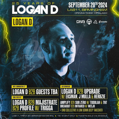 Stream DNB COLLECTIVE PRESENTS: 25 YEARS OF LOGAN D (ADZ ENTRY) by ADZ ...