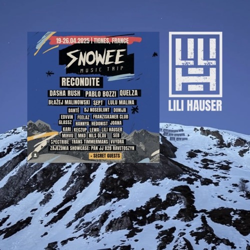 Stream Lili Hauser @ Snowee Music Trip 2025, Tignes, France by Lili ...