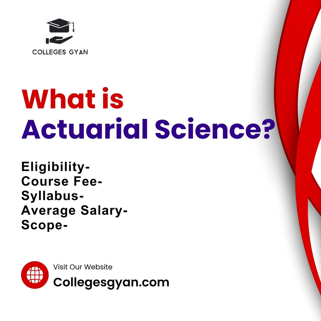 Stream What is Actuarial Science course? Eligibility, Course Fee ...