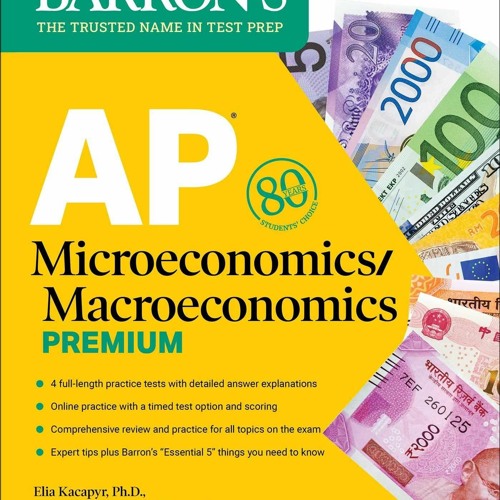 Stream PDF_ AP Microeconomics/Macroeconomics Premium, 2024: 4 Practice ...
