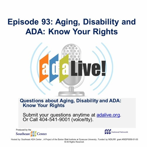 Stream Episode 93: Aging, Disability and ADA: Know Your Rights by ...
