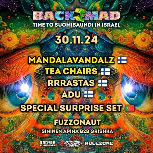Stream Sininen Apina B2B DJ HighZar @ Back2Mad 30.11.24 by Sininen ...