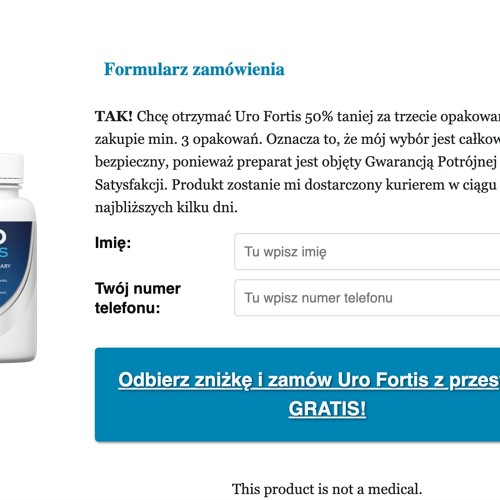 Stream Uro Fortis: Tabletki -kapsuła-Skład -Cena -Opinie-Gdzie kupić -Jak używać- Apteka-poland ...
