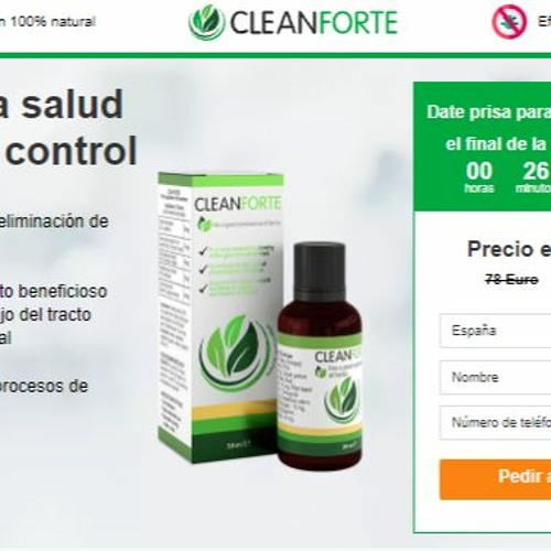 Stream CleanForte-revision-legitimo-Servicios-gotas-beneficios-Donde ...