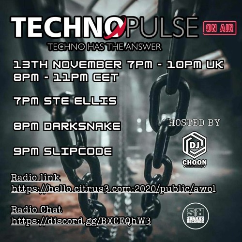 Stream Darksnake Special Hard Techno "Techno Pulse Exclusive Set 17" AWOL Radio 13.11.2023 by ...