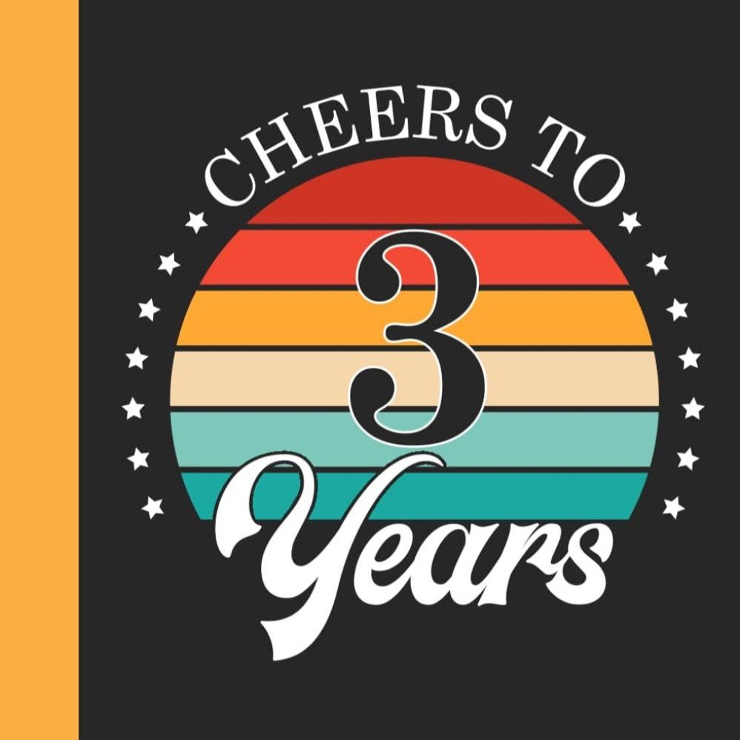 3 Year Work Anniversary 11,460 Milestone Work Anniversary High Res
