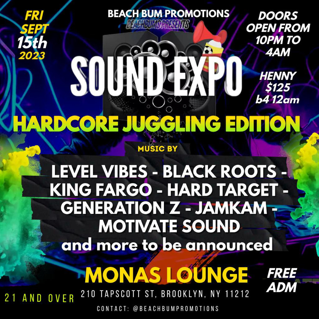Stream SOUND EXPO - KING FARGO - HARD TARGET - BLACK ROOTS - GENERATION ...