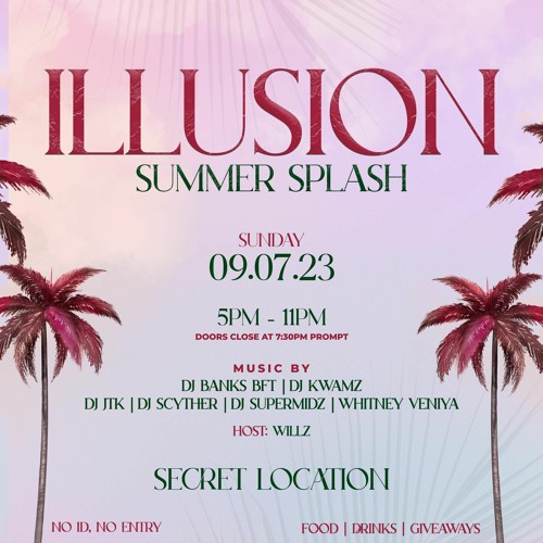 Stream 024 Live Set - Illusion Summer Splash by DJ Scyther | Listen ...