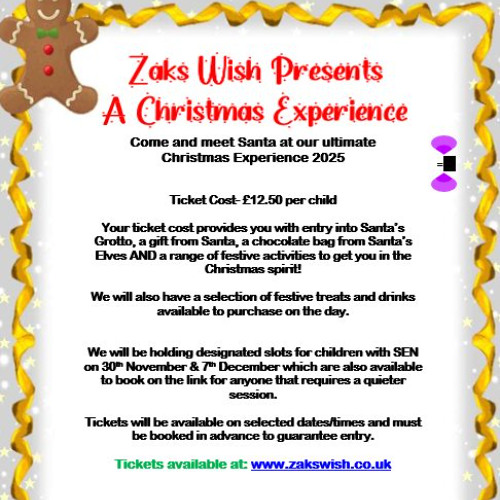 Stream Interview with Vikki Fairhurst from Zak’s Wish Christmas ...
