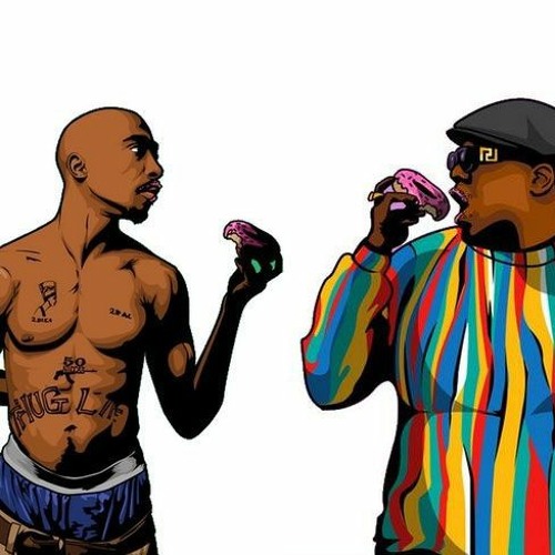 Tupac And Biggie Cartoon