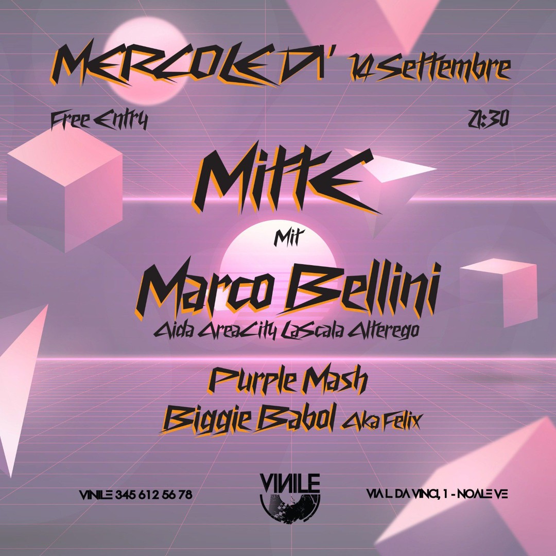 Stream Mixtape MITTE | Aka Felix B2B Purple Mash Vinile Noale by AKA ...