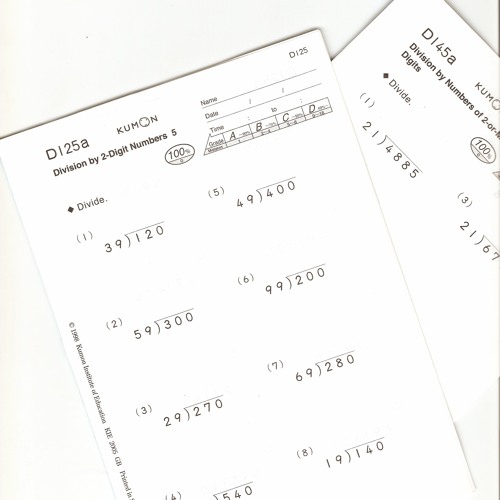 Stream Kumon Math Answer Book Level F From Erika Bowman Listen Online 