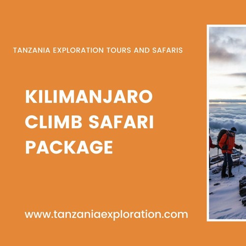 Stream episode Book The Best Designed Kilimanjaro Climb Safari Package ...