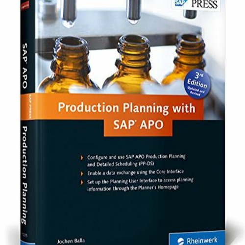 Stream [READ] SAP APO Production Planning SAP PPDS in SAP APO SAP PRESS ...