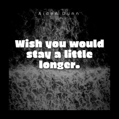 Stream Wish you would stay a little longer. by Aiden Dunn | Listen ...