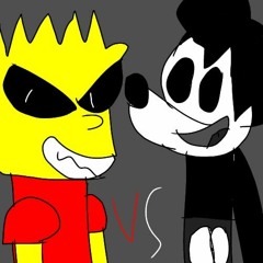 Dead Bart Vs Squidward