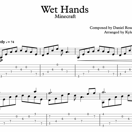 Stream Minecraft - Wet Hands (classical guitar arrangement) by ...