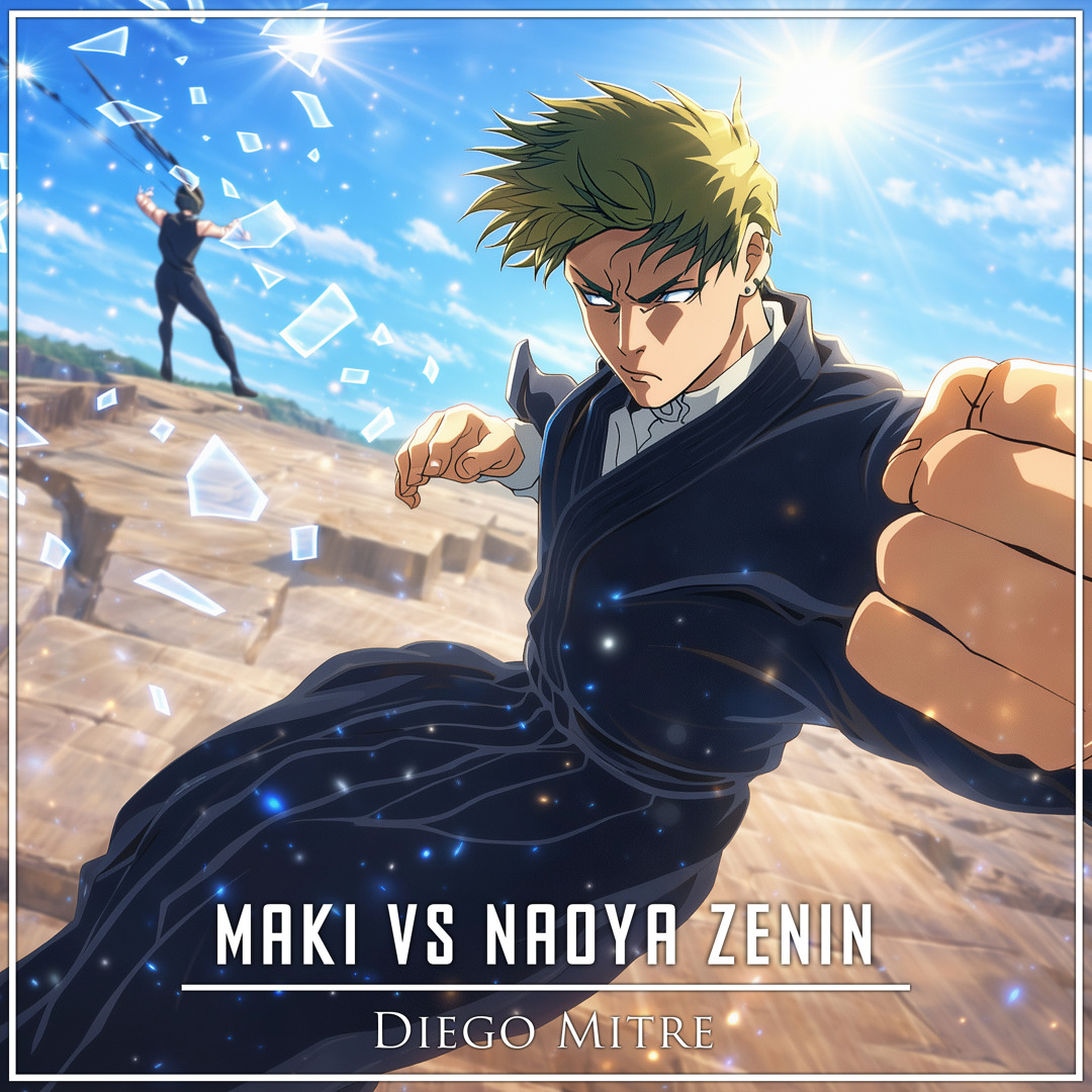 Stream Maki vs Naoya Zenin (from "Jujutsu Kaisen") (Cover) by Diego ...